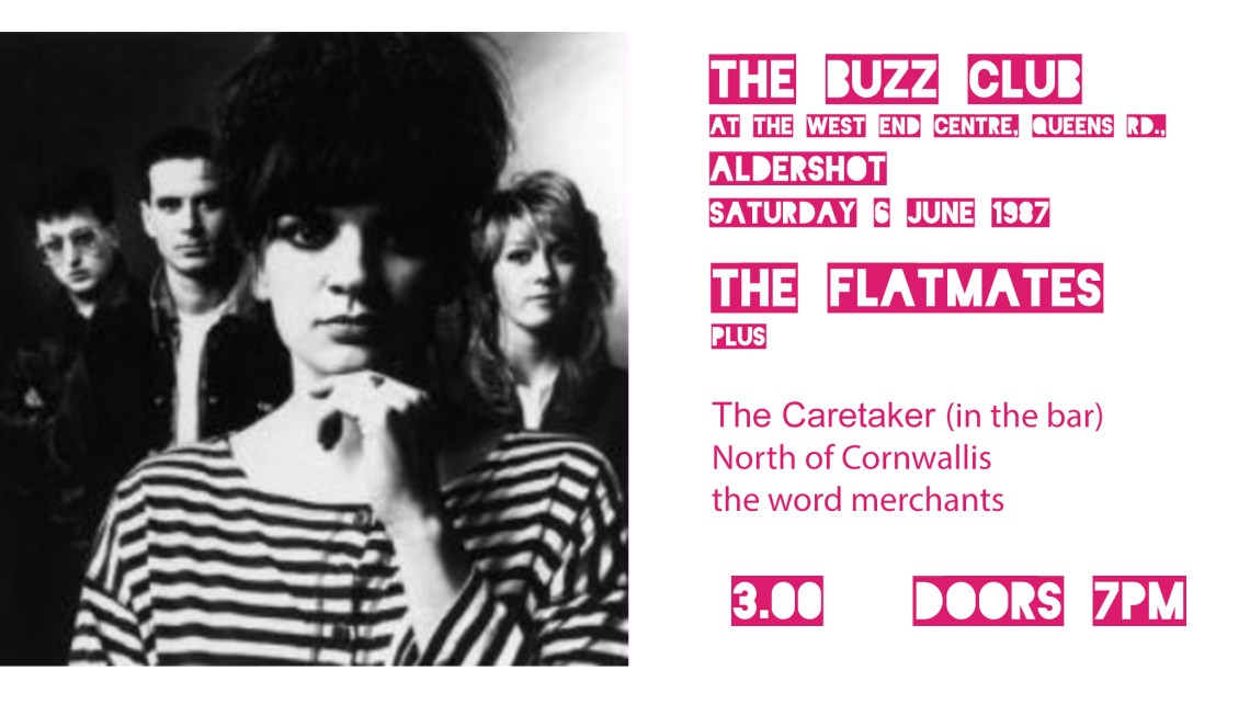 The Buzz Club: The Flatmates 6th June 1987 – Indie Through The Looking ...