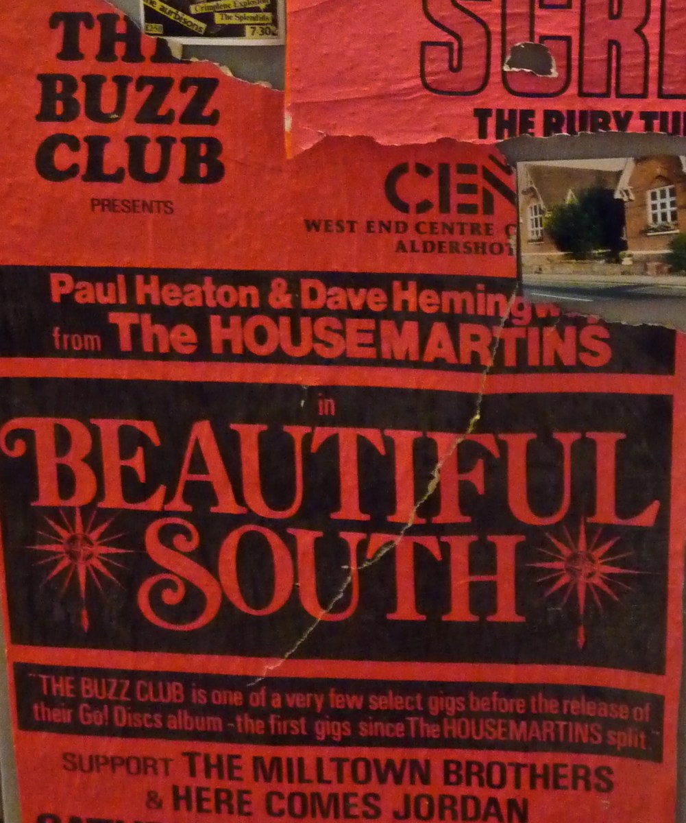 The Buzz Club: The Beautiful South 10th June 1989 – Indie Through The ...