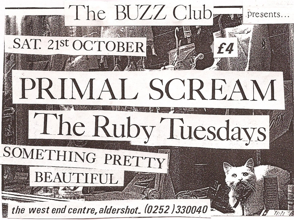 The Buzz Club: Primal Scream October 1989 – Indie Through The Looking Glass